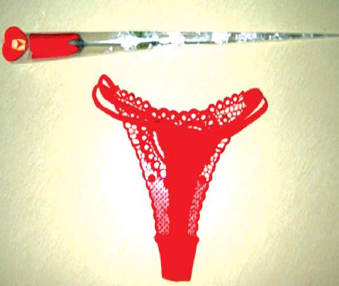 Rose string 50 cm, Saint-Valentin - accessoire EVJF - Mondial Fete